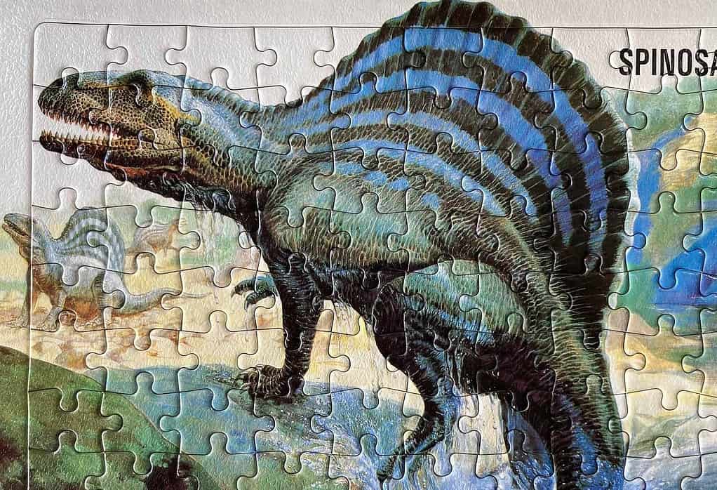 Dinoszaurusz puzzle 80 darabos (Spinosaurus) | Rövidárumeteraru.com